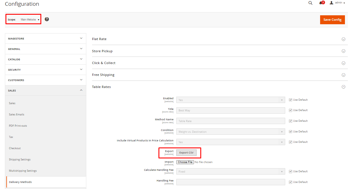 How to Set Up Magento 2 Table Rates