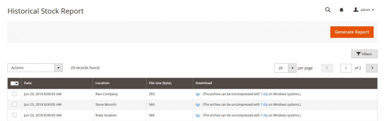 Report success: Magento 2 inventory report | Magestore POS