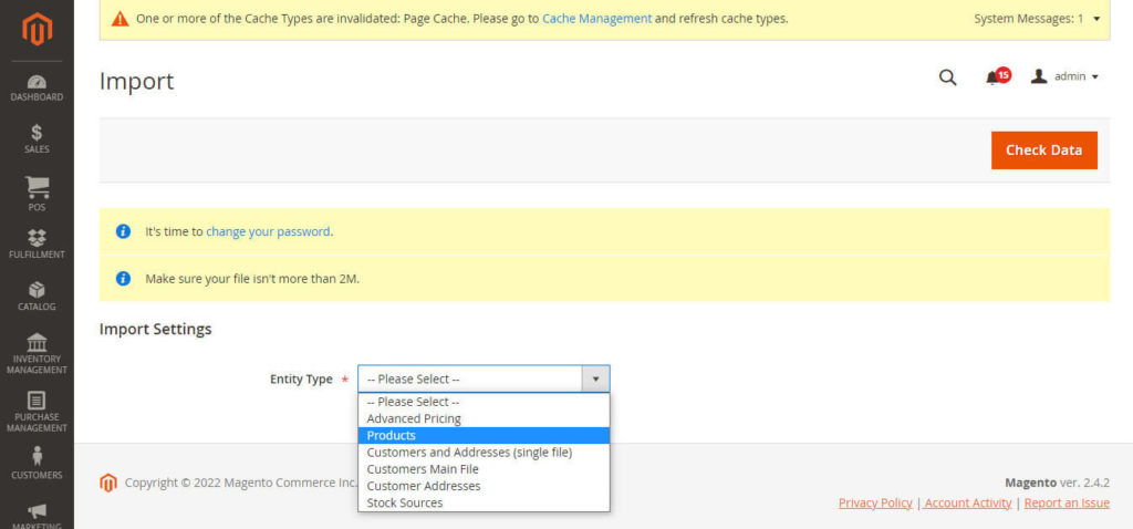 4 basic steps to import products in Magento 2 (Magento Import Products Guide)