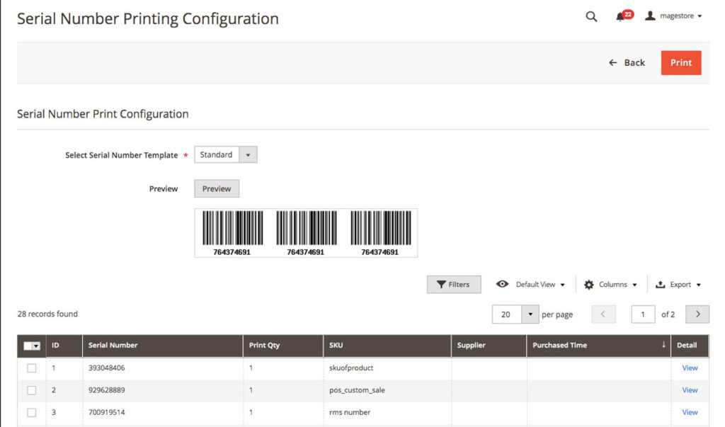 Track Serial Number | Retail Operation | Magestore POS