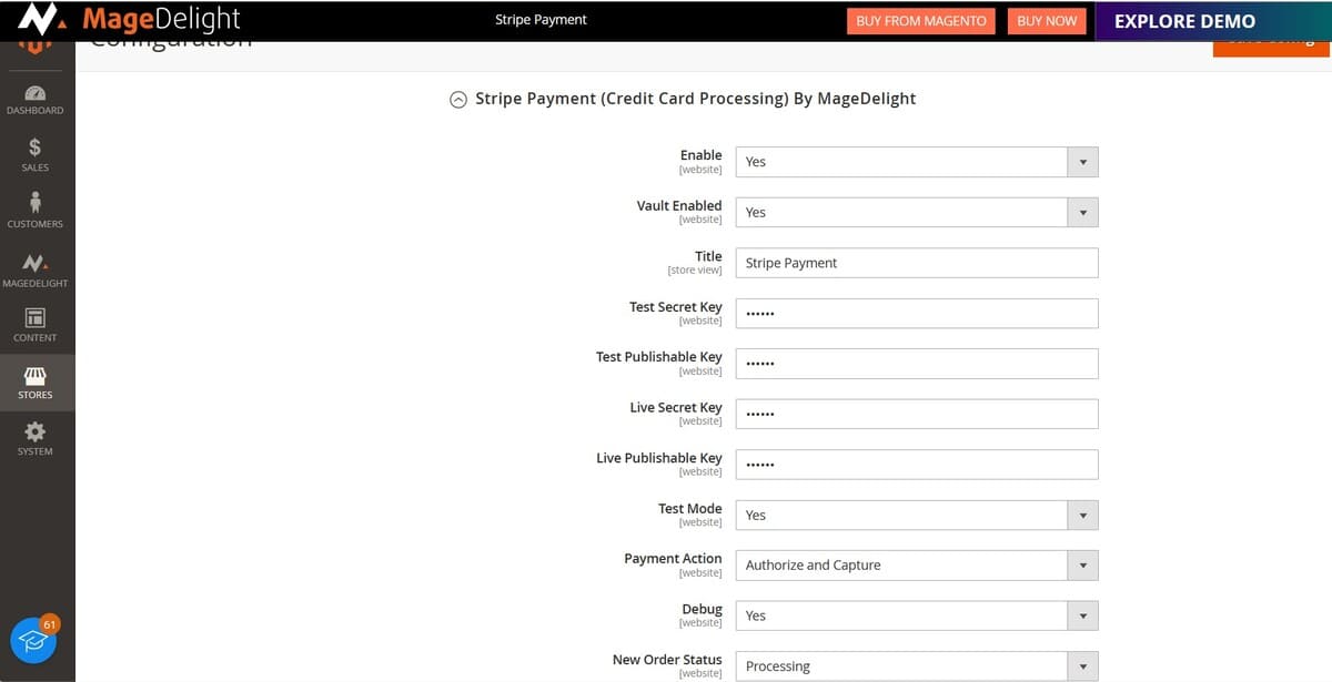 Magento Stripe integration: 6 connectors (Free & Paid)