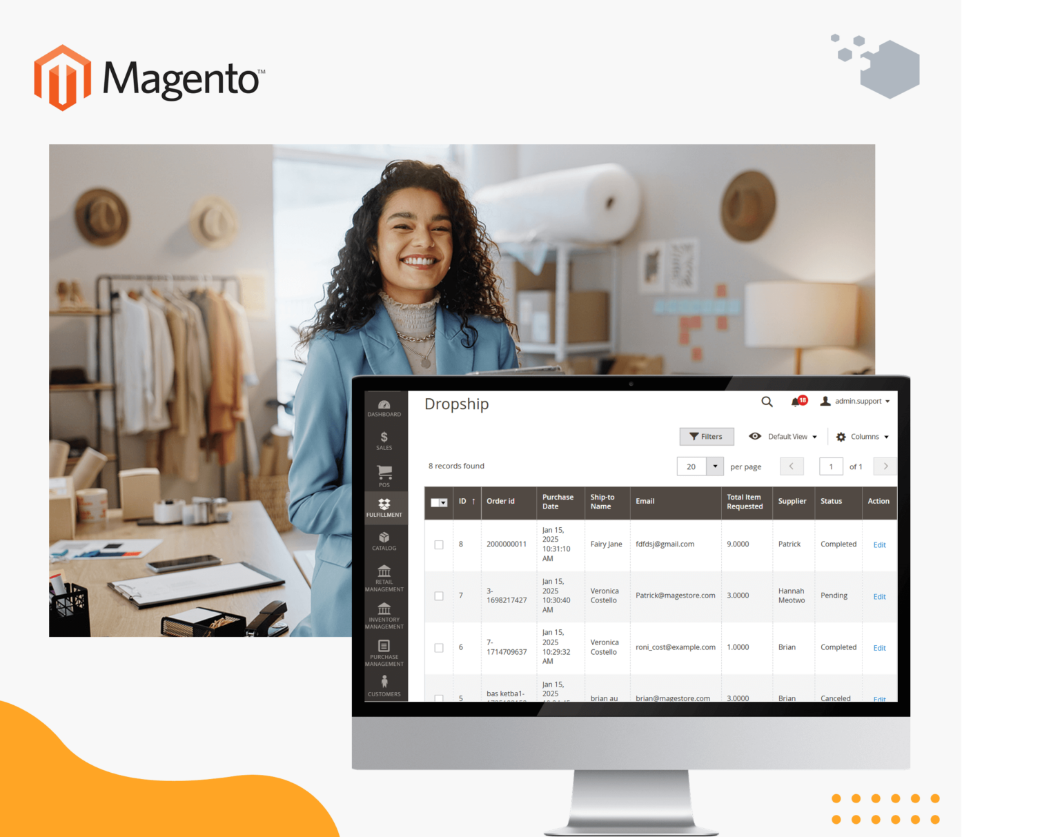 Magento 2 Dropship Feature to Simplify Your Dropshipping Fulfillment
