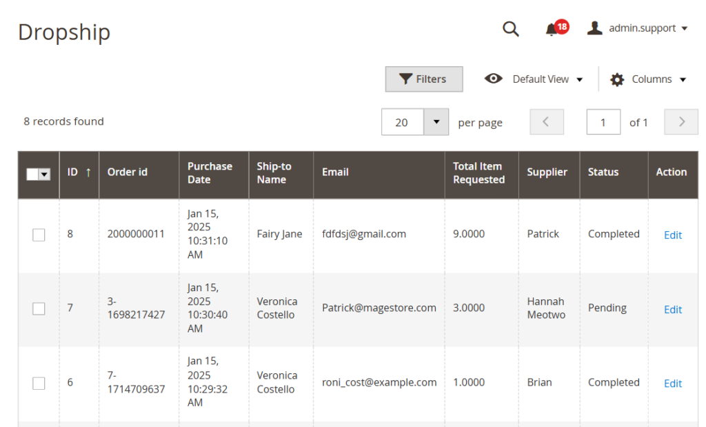 Magento 2 Dropship Feature to Simplify Your Dropshipping Fulfillment