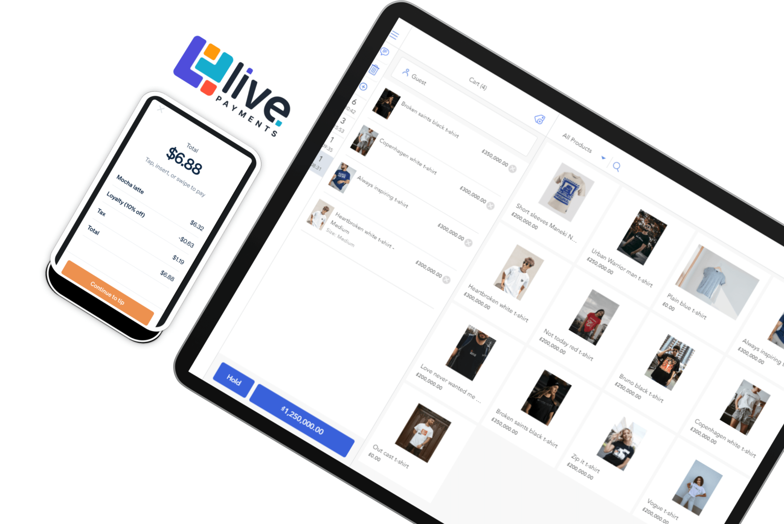 #1 Flexible and customizable Live Payments POS in Australia