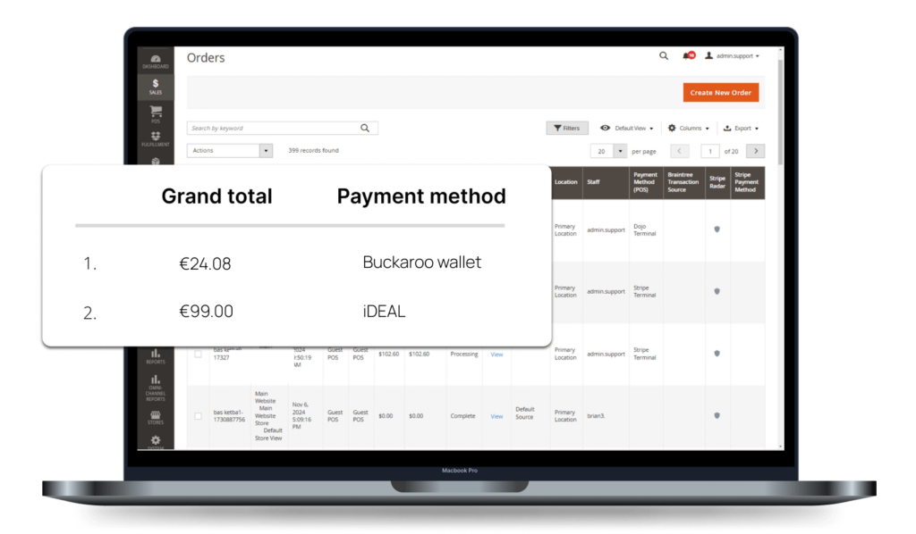Buckaroo POS for Magento retailers in the Netherlands & Belgium